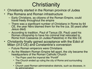 The Rise and Fall of the Roman Empire | PPT