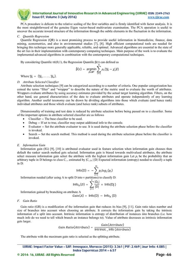 Performance Comparison Of Dimensionality Reduction Methods Using Mcdr Pdf