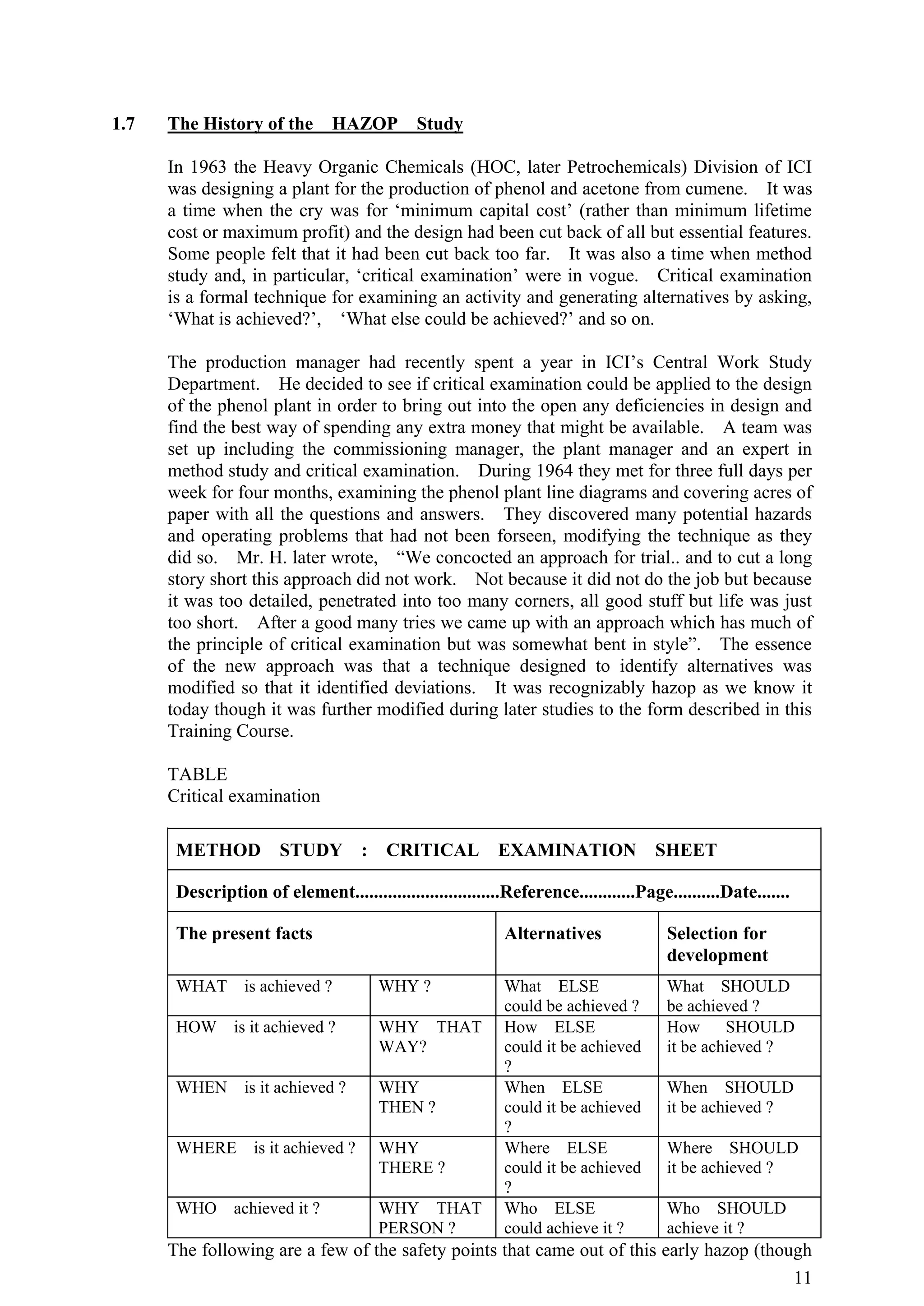 09.1 hazop studytrainingcourse | PDF
