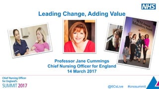 Jane Cummings Keynote speech | PPT
