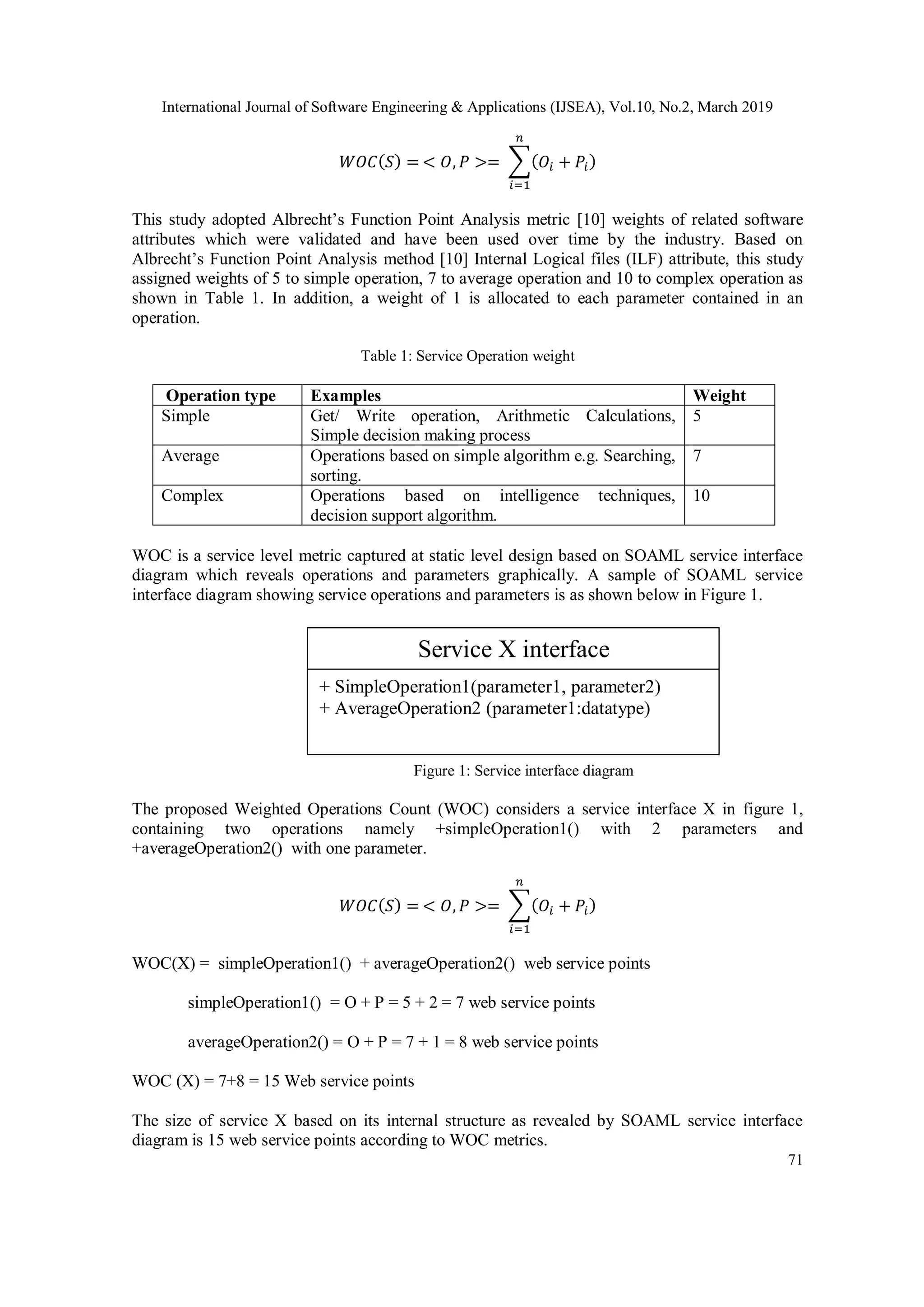 SIZE METRICS FOR SERVICE-ORIENTED ARCHITECTURE | PDF