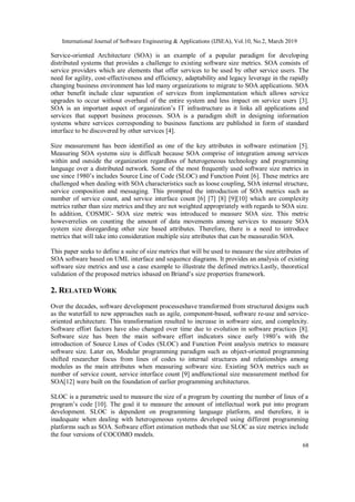 SIZE METRICS FOR SERVICE-ORIENTED ARCHITECTURE | PDF