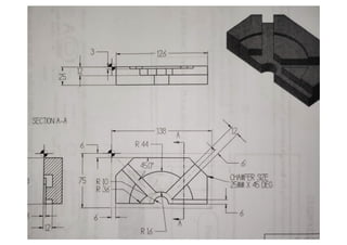 Mastercam Milling Tutorial 09 Drawing | PDF