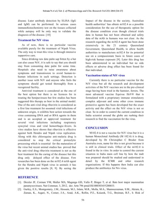 Outbreak of Nipha virus in India | PDF