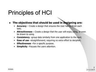 HCI Topic The Colours | PPT