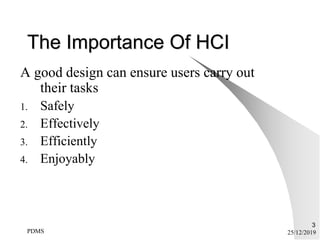HCI Topic The Colours | PPT