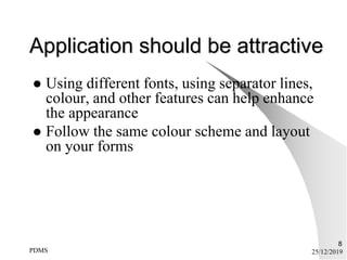 HCI Topic The Colours | PPT