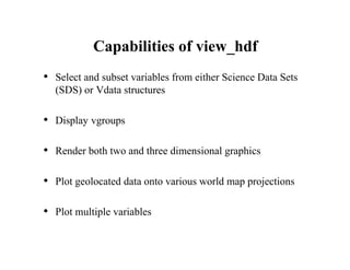 view_hdf | PPT