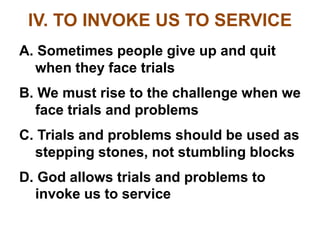 the purpose of trials & testing | PPTX