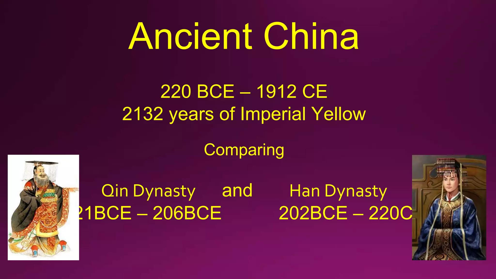 Ancient China | PPTX
