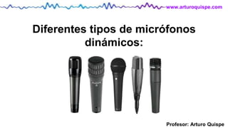 Micrófonos y transductores | PPTX