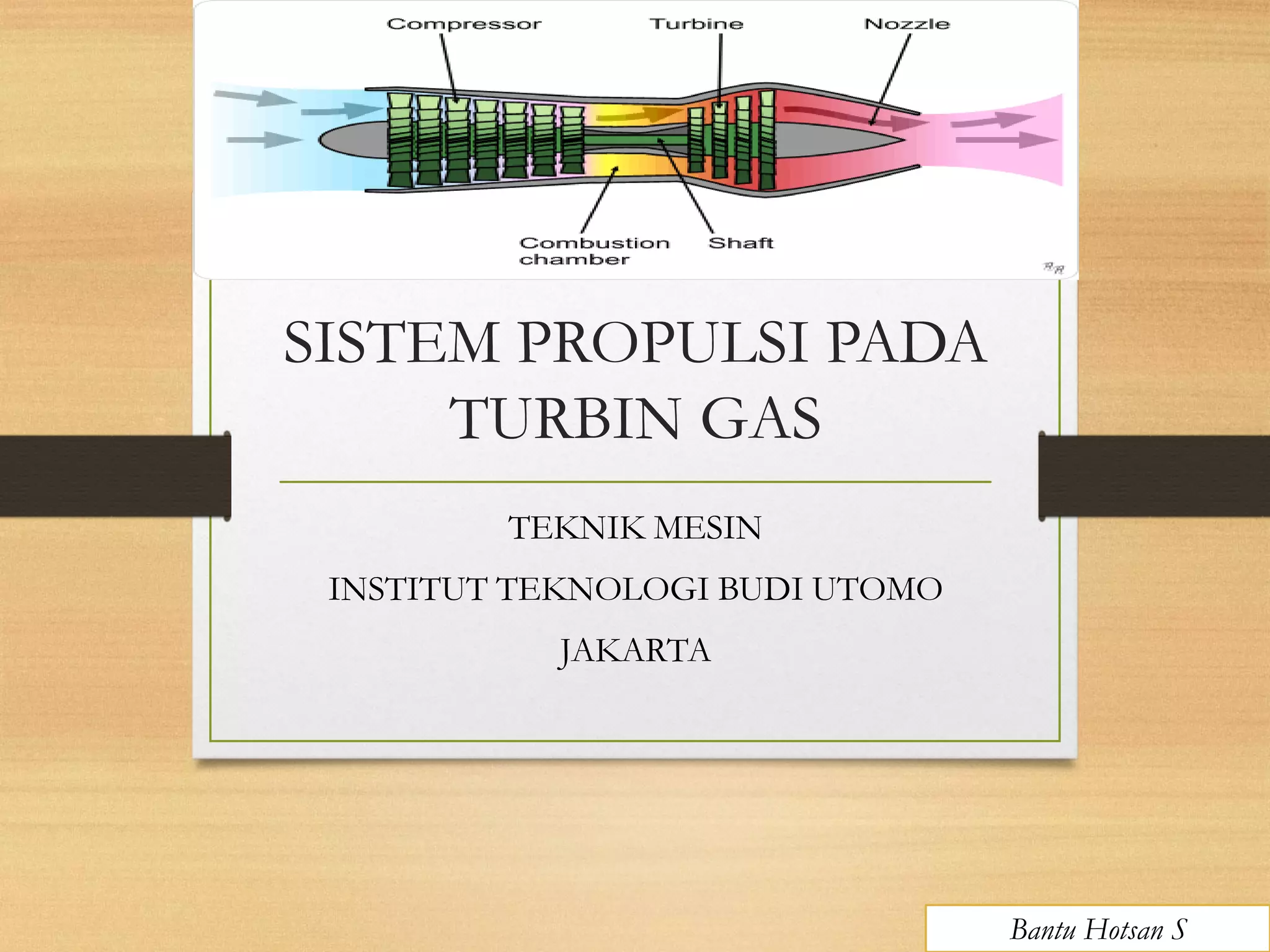 Sistem Propulsi pada Turbin Gas | PDF