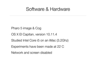 Power and Energy Code Profiling in Pharo | PDF | Technology & Computing