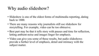 09 22-16-audio slideshow assignments | PPTX | Cameras and Camcorders ...