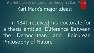 karl Marx Profile | PPT