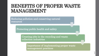 WASTE MANAGEMENT | PPT