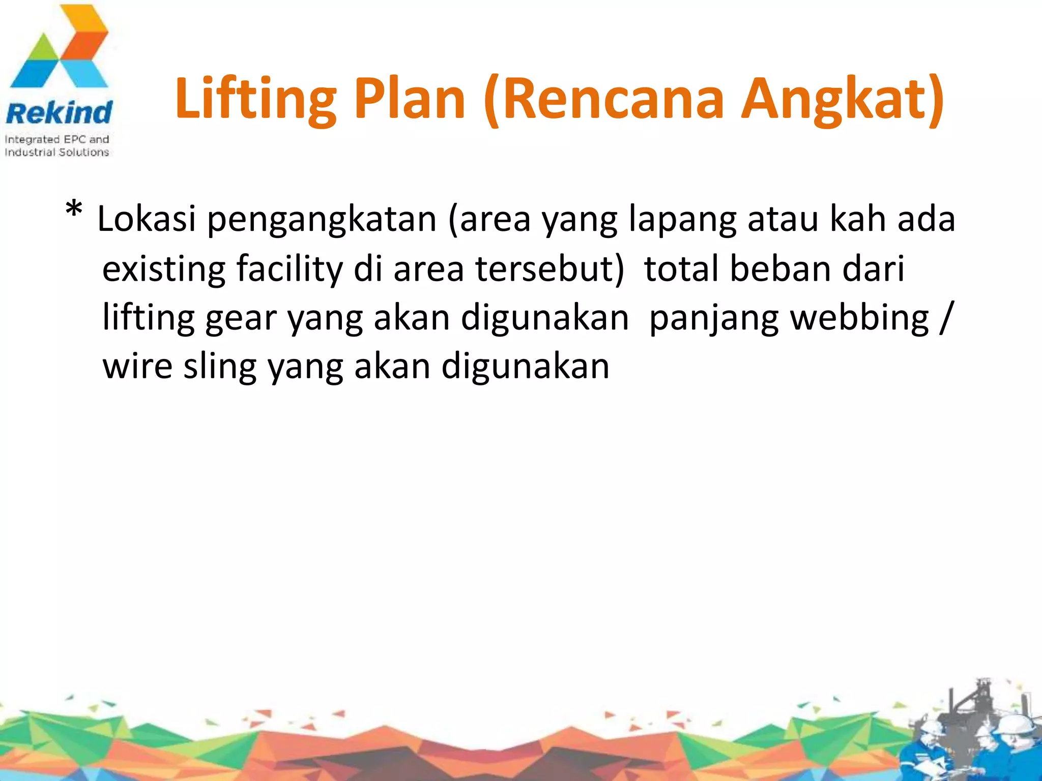 09. Presentasi Rigging Lifting .ppt