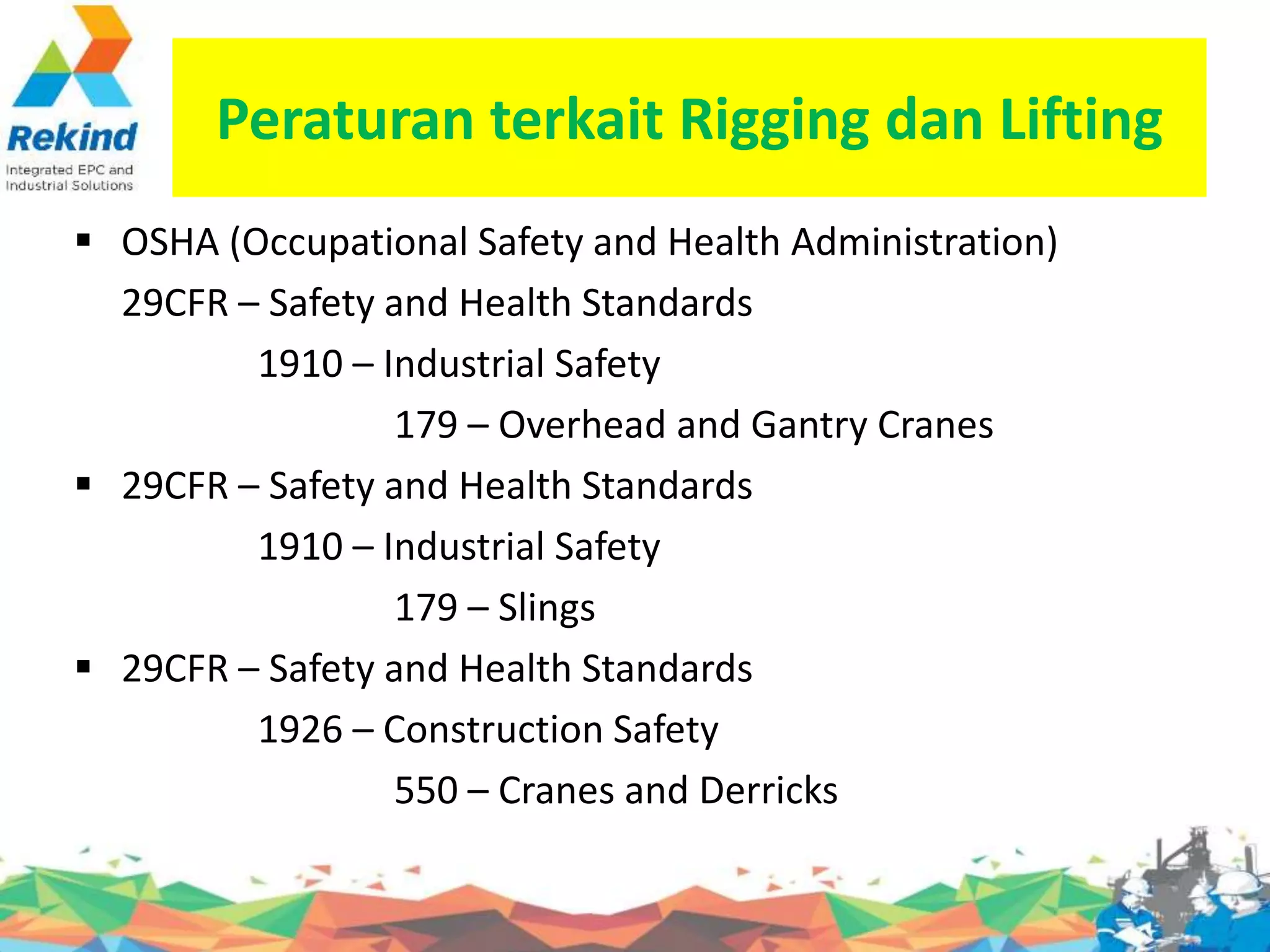 09. Presentasi Rigging Lifting .ppt