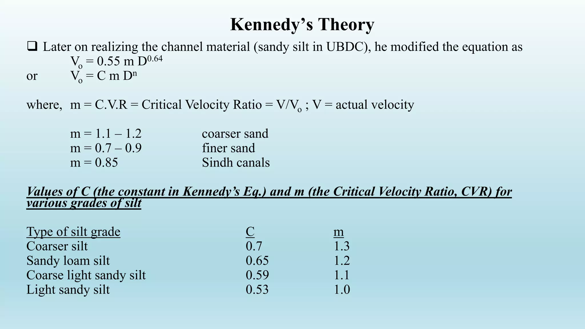 09. Silt Theories [Kennedy's Theory].pdf