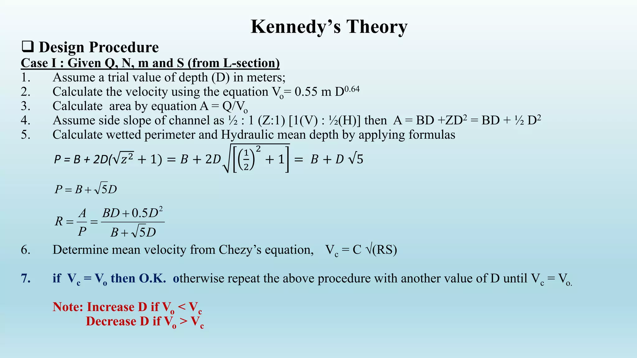 09. Silt Theories [Kennedy's Theory].pdf