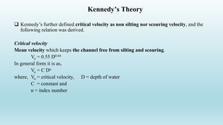 09. Silt Theories [Kennedy's Theory].pdf