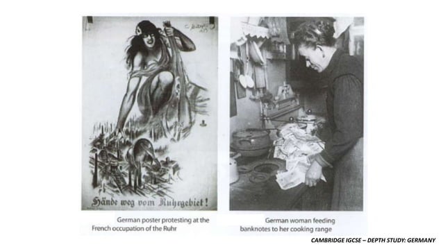 DEPTH STUDY GERMANY: WEIMAR REPUBLIC - 09. TABLES AND CARTOONS | PPTX