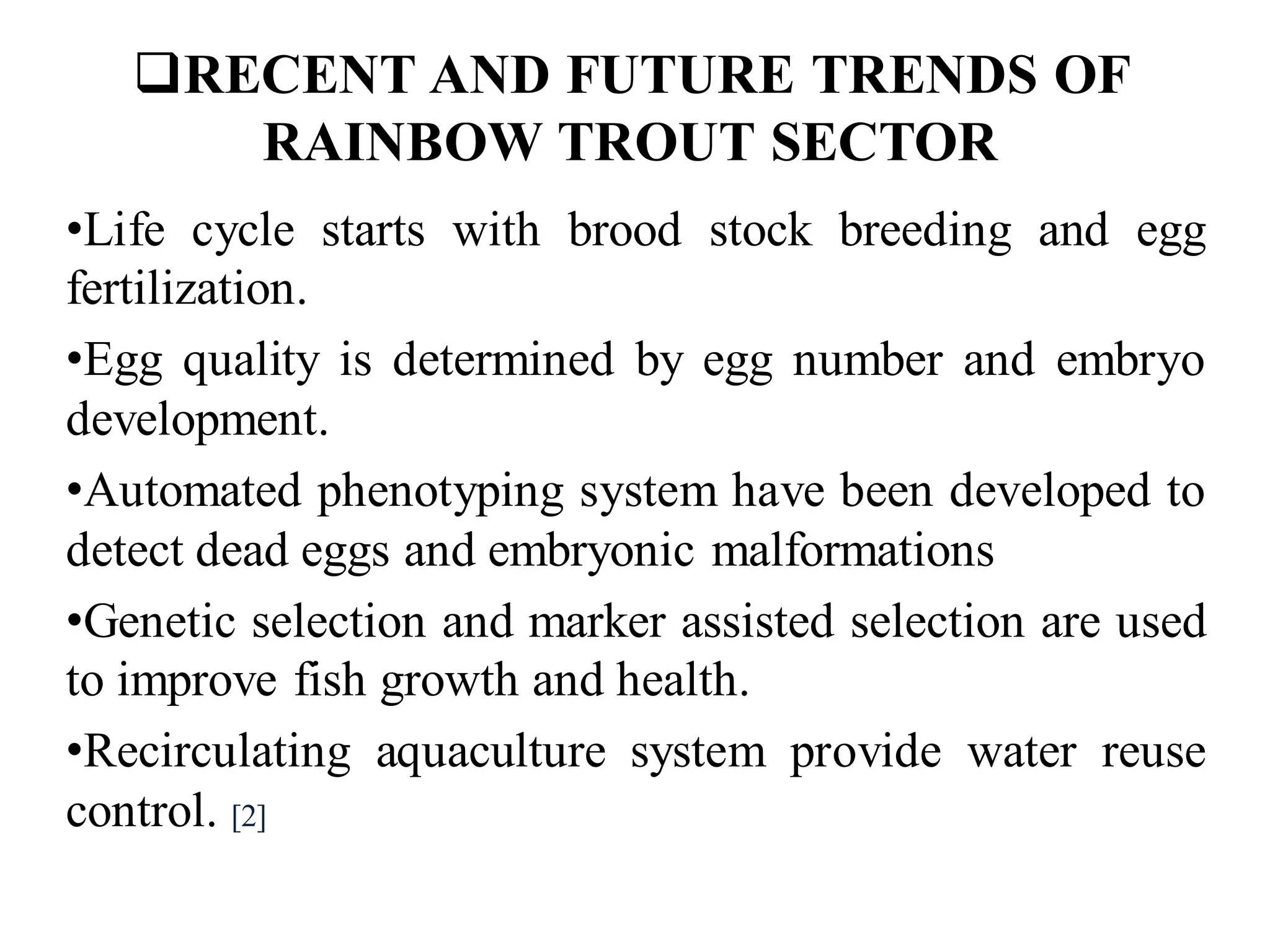 Rainbow Trout: Introduction and Importance | PDF
