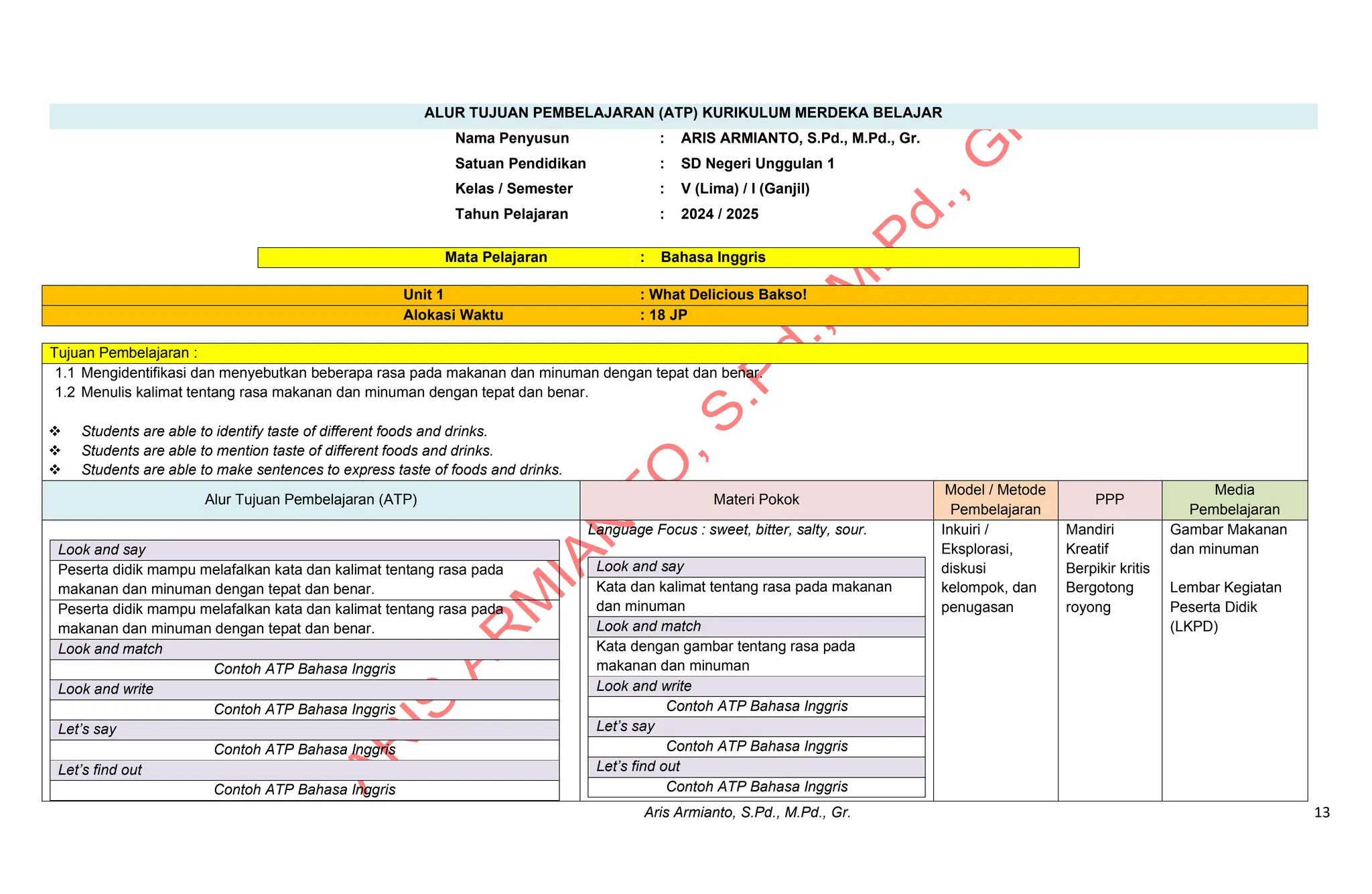 MODUL AJAR BAHASA INGGRIS KELAS 5 KURIKULUM MERDEKA.pdf