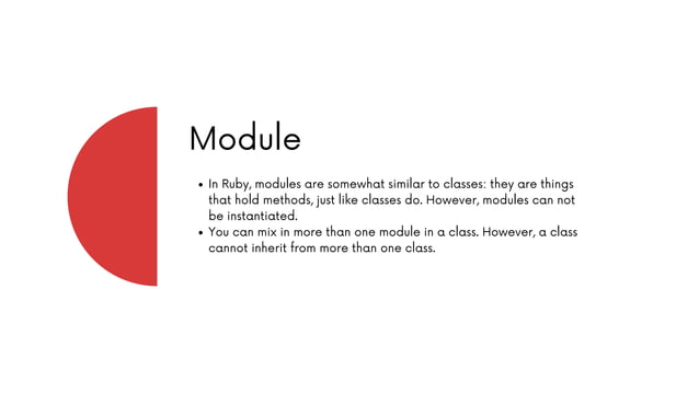 09. Ruby Object Oriented Programming - Ruby Core Teaching | PPT