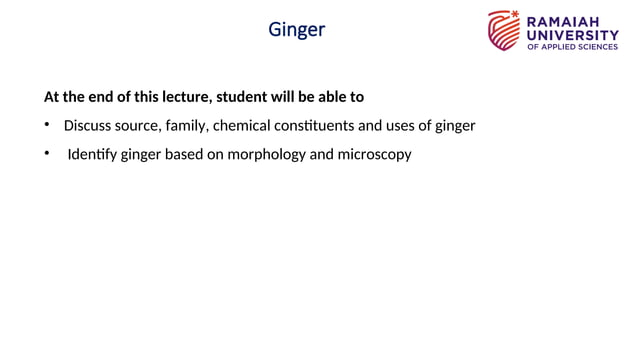 09.Morphology and microscopy of Ginger.ppt