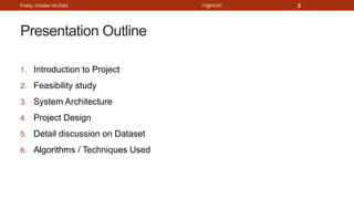 Brain stroke prediction system using machine learning | PPTX