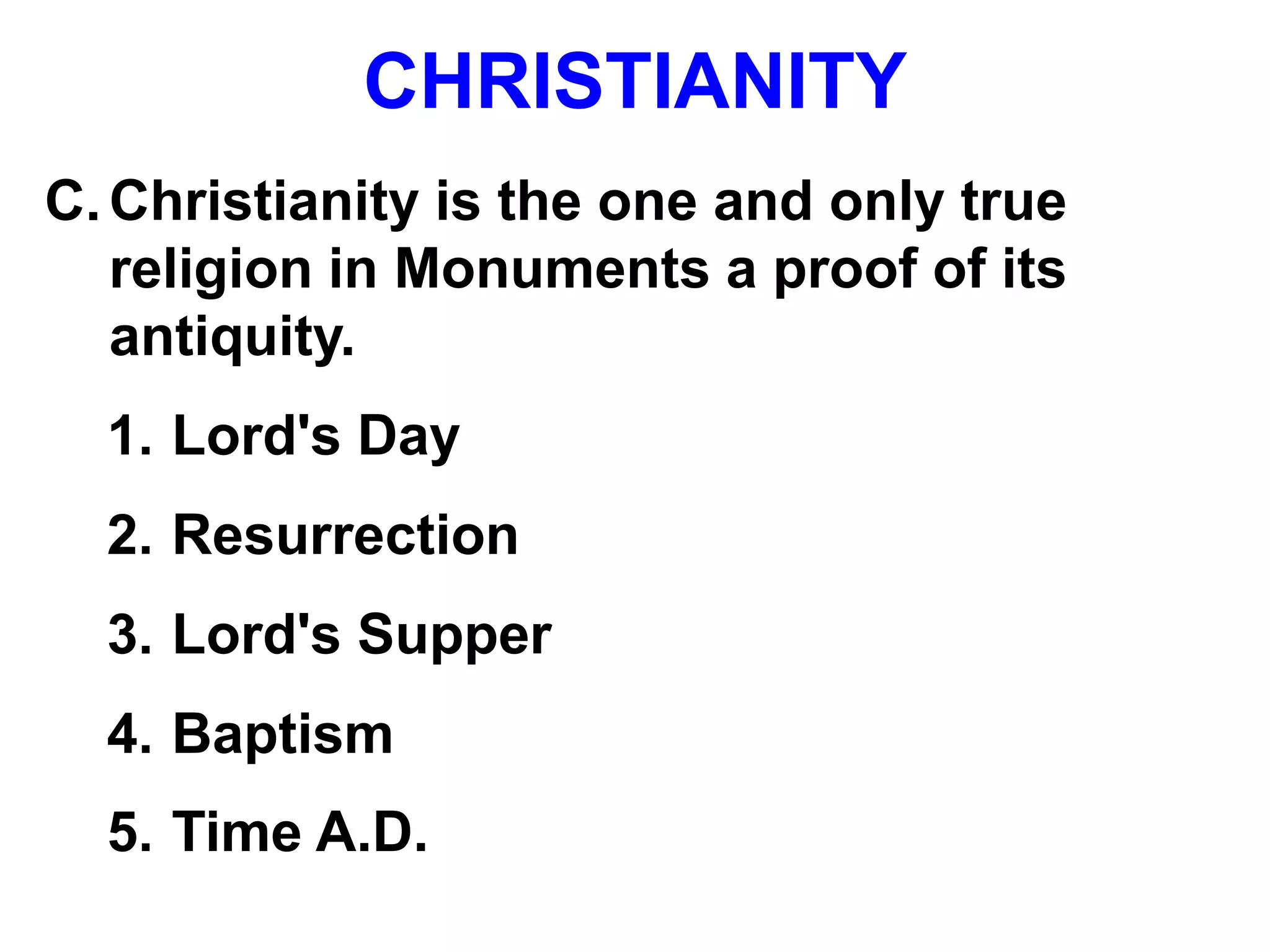 great principles of christianity | PPTX