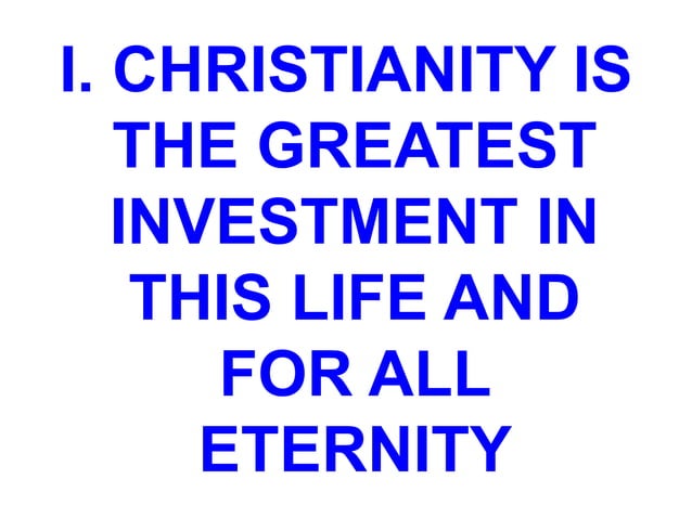 great principles of christianity | PPTX | Christianity | Religion ...