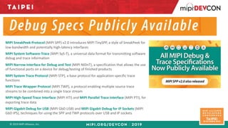 MIPI DevCon Taipei 2019: State of the Alliance | PPT
