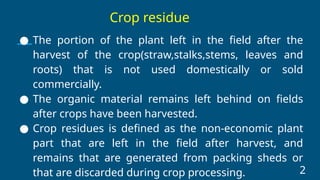 09. crop residue and cover crops management in conservation agriculture ...