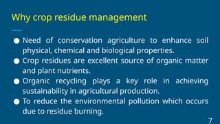 09. crop residue and cover crops management in conservation agriculture ...
