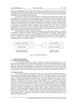 Mentoring relationships as an enhancer of mentees’ success | PDF