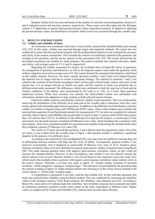 Frayer model-based assessment for detecting students’ conceptual ...