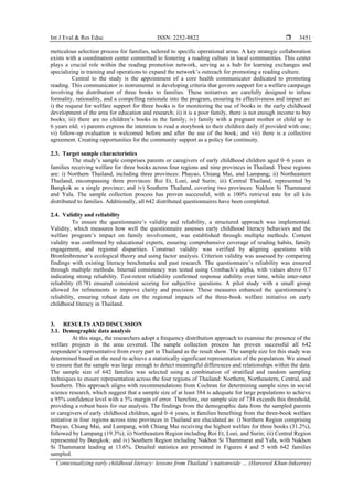 Contextualizing early childhood literacy: lessons from Thailand’s ...