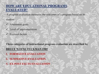 School Evaluation Program | PPTX