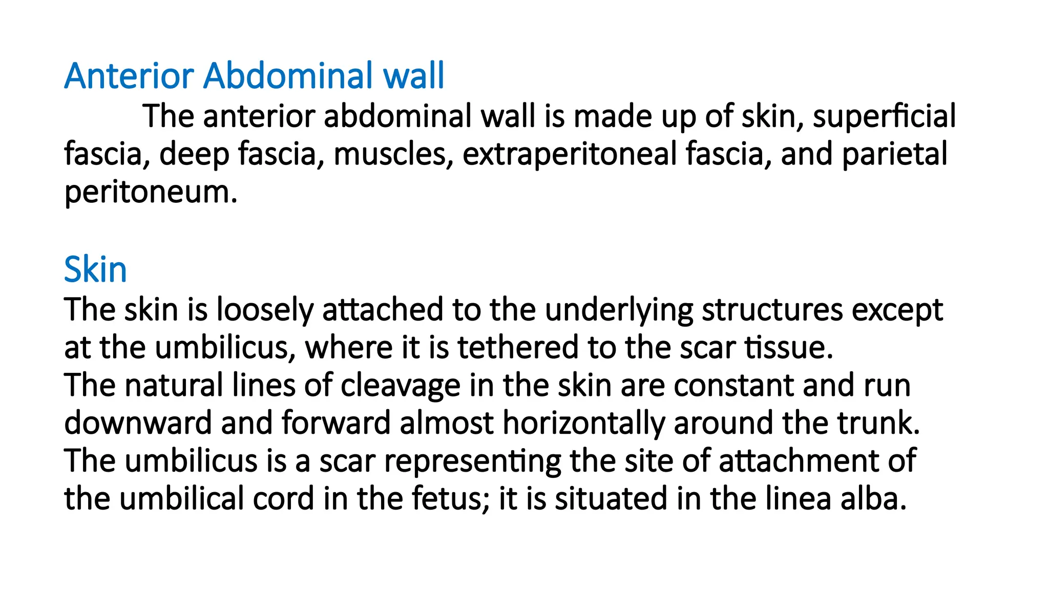 09-Anterior Abdominal Wall.pptxkmu slides for dpt 3rd semster | PPTX