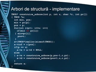 arbori binari | PPT