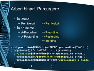 arbori binari | PPT
