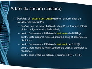 arbori binari | PPT