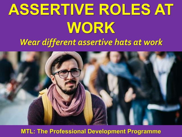 Assertive Roles at Work | PPT