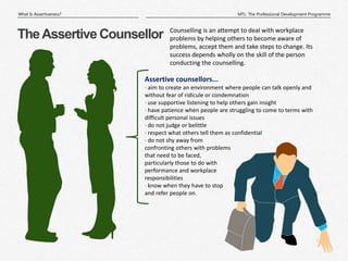 Assertive Roles at Work | PPT