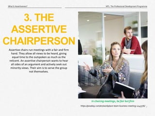 Assertive Roles at Work | PPT