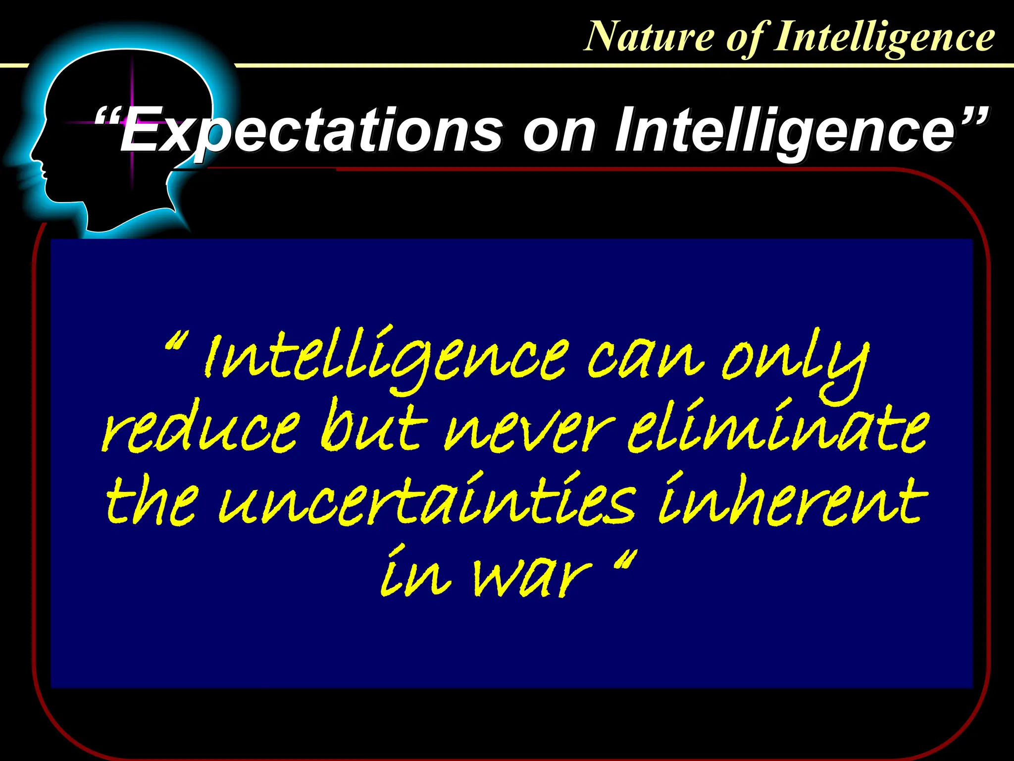 Module 09 - Basic Intellige.ppt ROTC students | PPT
