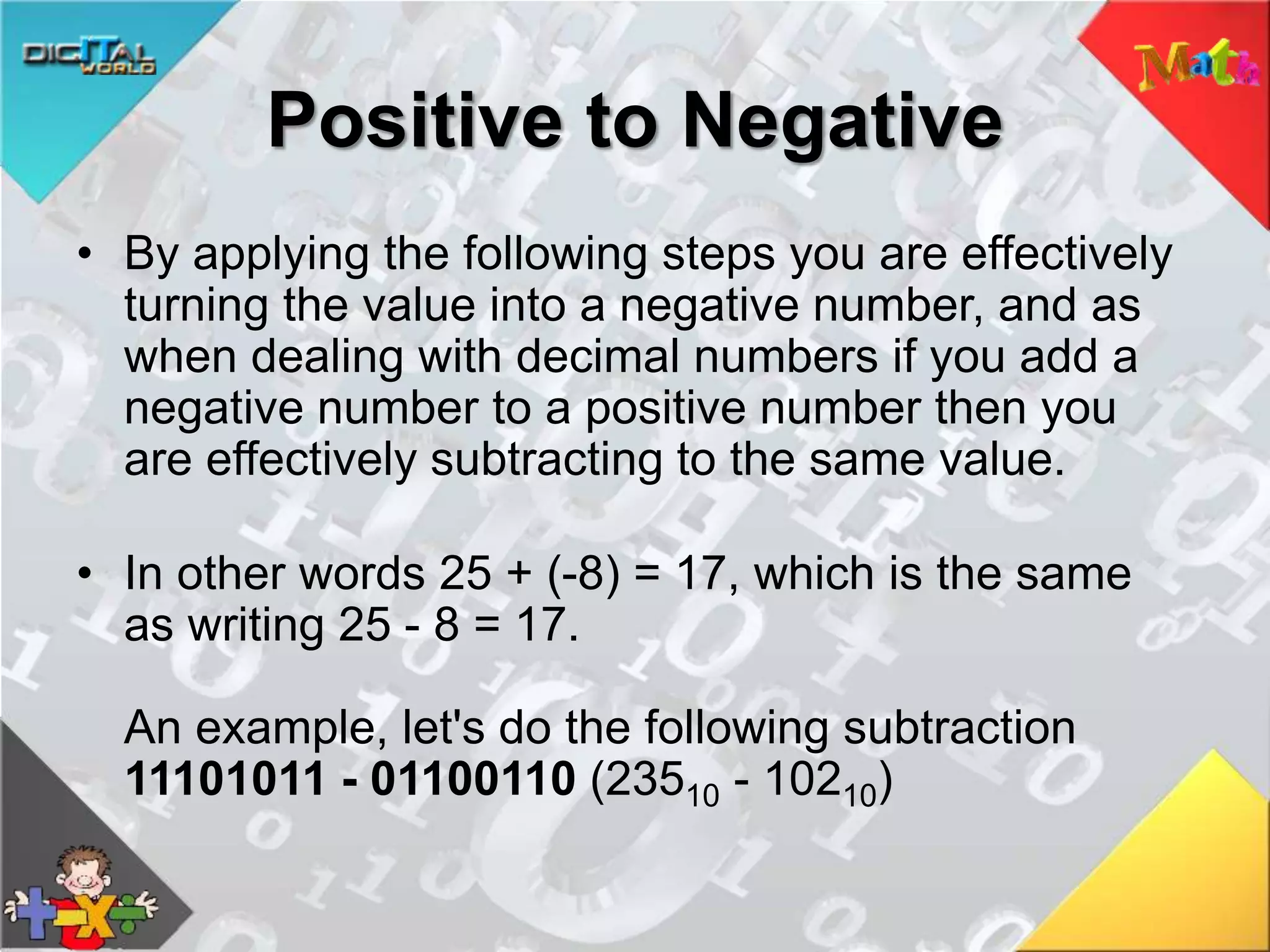 09 binary number systems | PPTX