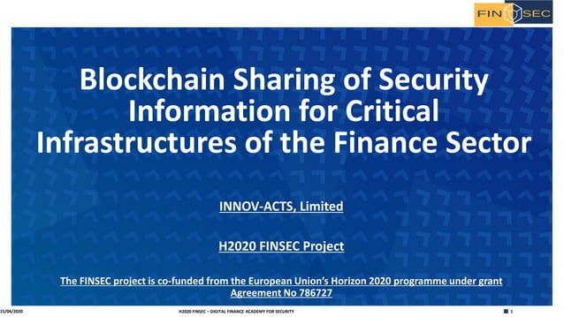 09 blockchain-security-information-sharing | PPT
